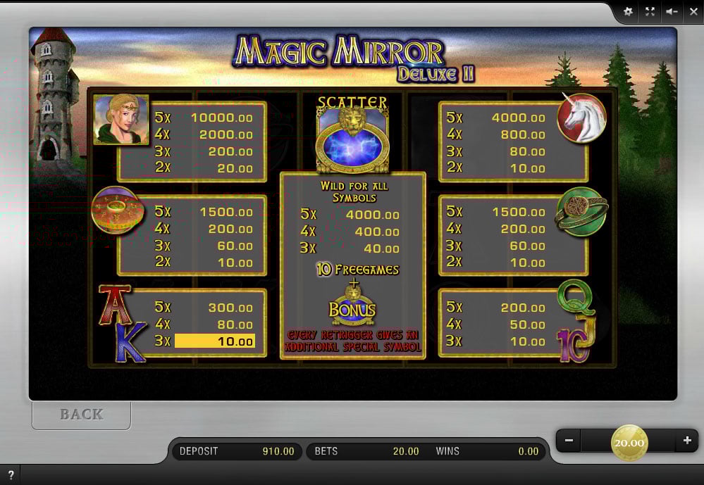 Magic Mirror Deluxe 2 von Merkur hier online spielen! Magic Mirror Deluxe 2 von Merkur hier online spielen!