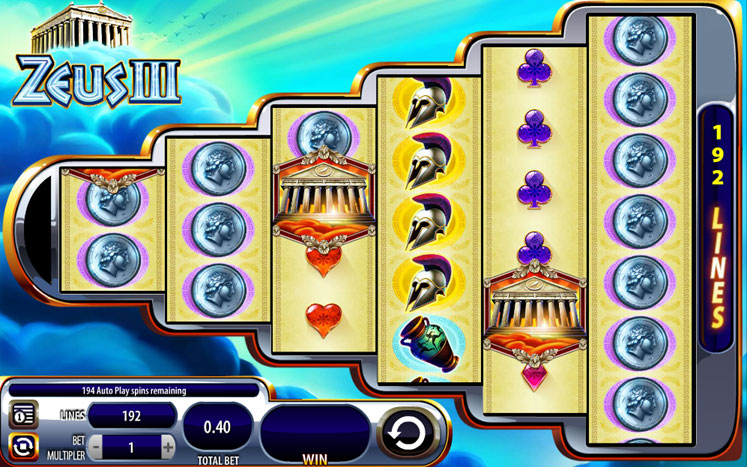 Zeus III Slot (WMS) KOSTENLOS spielen (ohne Anmeldung)